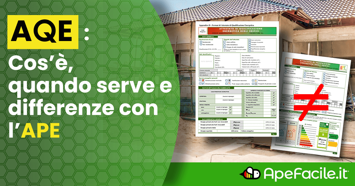 AQE: cos’è, quando serve e differenze con l’APE